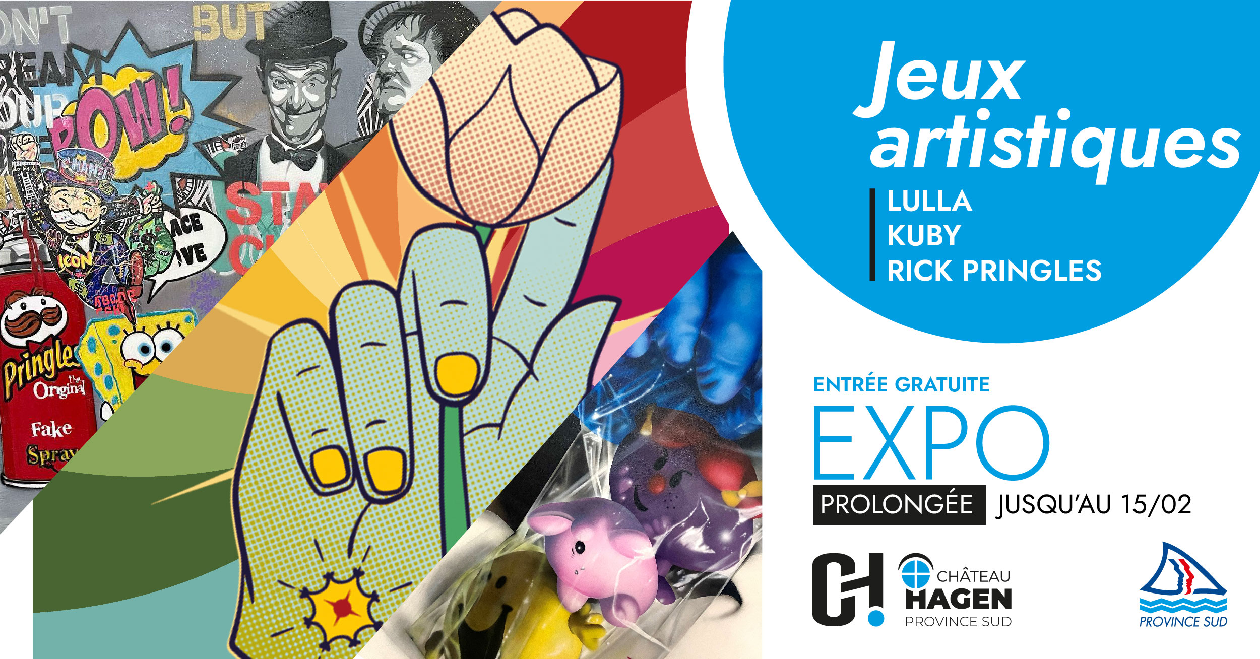 Jeux artistiques | Lulla, Kuby et Rick Pringles • Province Sud